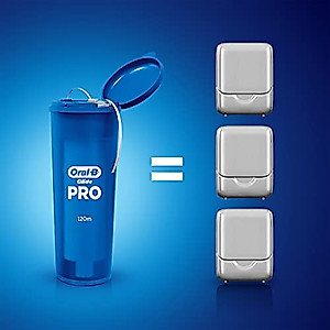 Oral-B Glide PRO Refillable Dental Floss Starter Kit, 120m