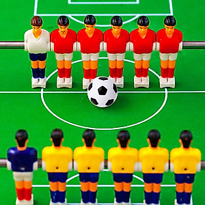 GSE Games & Sports Expert Foosball Table Replacement Balls, 36mm Tabletop Soccer Football Balls for Foosball Table Accessories (White-12 Pack)