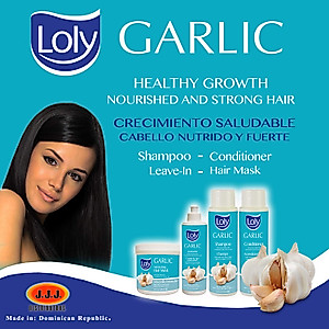 Loly Garlic Shampoo + Conditioner 16 oz Combo Unscented