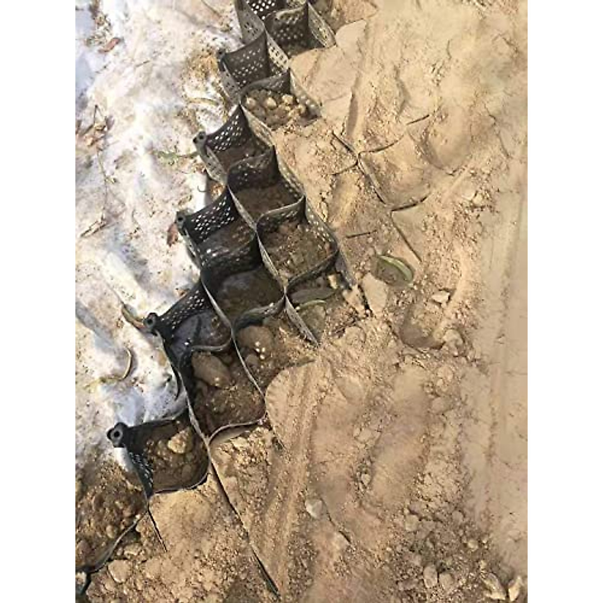 Geocell BaseCoreHD™ 3" Ground Grid Heavy Duty Stabilizer Kit | Gravel Grid for Sheds, Driveway, Slopes and Parking | 108 sq feet
