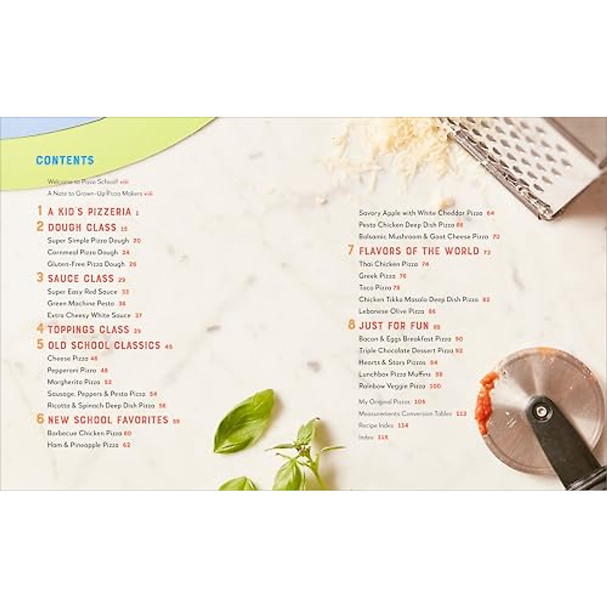 Pizza School: A Kids' Cookbook for Aspiring Pizza Makers