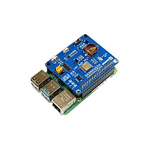 sb components Raspberry Pi GPS HAT GNSS Module GPS HAT for Raspberry Pi 4B/3B+/3B/2B/Zero/W/Zero WH, Supports GPS, BDS, QZSS, etc.