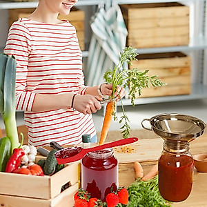 44PCS Canning Supplies Kit,Canning Essentials Set,12in Canning Rack,Canning Jar Lifter,Canning Funnel and Tongs,Jar Wrench,Mesh Strainer,Steaming Rack,Pickling Kit for Beginne