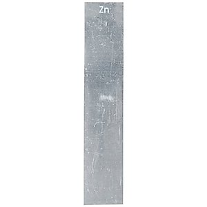 Ajax Scientific EL160-0006 Zinc Electrode Strip, 132mm Length x 25mm Width