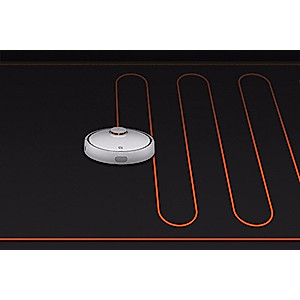 Xiaomi Mi Smart Automated Robot Vacuum Cleaner 1st Generation - Robotic Self-Charging, 5200mAh, 1800Pa Suction, App Control, Path Planning Vaccum Sweeper Easy for Hard Floor and Carpet