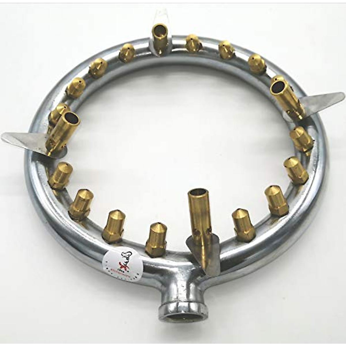 9 Inch High-powered Jet Burners With Lip (Propane Gas) (20 Brass Tip Jets Burners) (120,000 Btu)