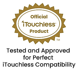 iTouchless AC Power Adapter for Automatic Sensor Trash Cans, Official and Manufacturer Certified, UL Listed, Energy Saving