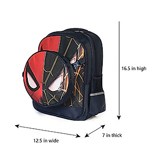 FENGJINRUHUA Cute Role Play Cartoon Spider Man Elementary School Bag Kids Comic Boys Girls Backpack