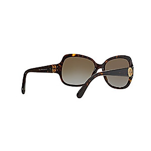 Tory Burch Women's 0TY7059 Sunglasses, Dark Tortoise