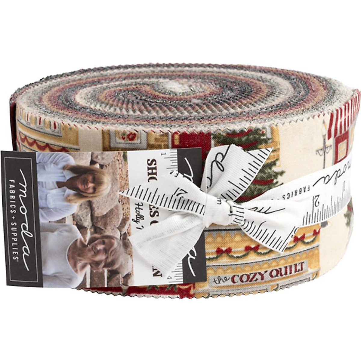 Holly Taylor Shoppes on Main Jelly Roll 40 2.5-inch Strips Moda Fabrics 6920JR