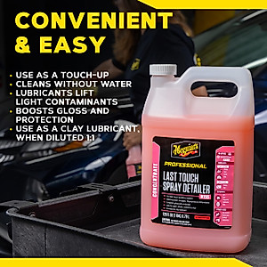 Meguiar's D15501 Last Touch Spray Detailer - 1 Gallon Container