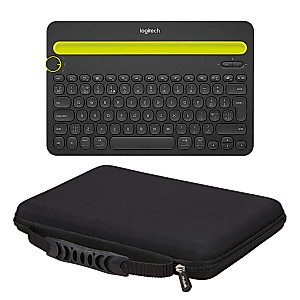 Mchoi Hard Portable Case Fits for Logitech K480 Multi-Device Keyboard(Case Only)