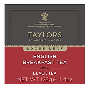 Taylors of Harrogate English Breakfast Loose Leaf, 4.41 Ounce Carton