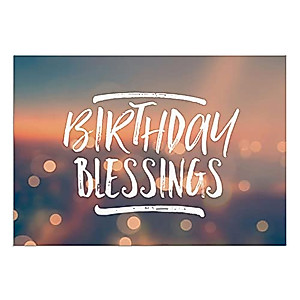 DaySpring - Birthday - Simply Stated - 12 Boxed Cards, KJV (60937),Multi Color