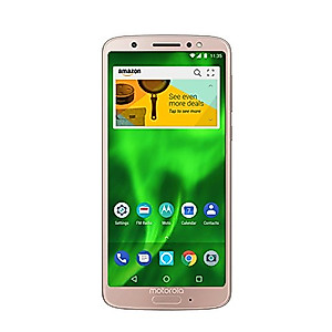 Moto G6 with Alexa Hands-Free – 32 GB – Unlocked (AT&T/Sprint/T-Mobile/Verizon) – Oyster Blush - Prime Exclusive Phone