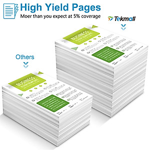 TekMall Compatible Ink Cartridges PGI-270XL CLI-271XL Ink 271 Ink 270 271XL 270XL Used for PIXMA MG7720 TS9020 TS8020 MG6821 TS9000 MG7700 MG6820 Printers 7 Pack (2*PGBK, BK, C, M, Y, GY)