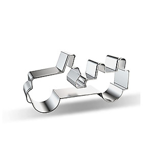 WJSYSHOP Military Army Command Car Vehicle Shape Cookie Cutter