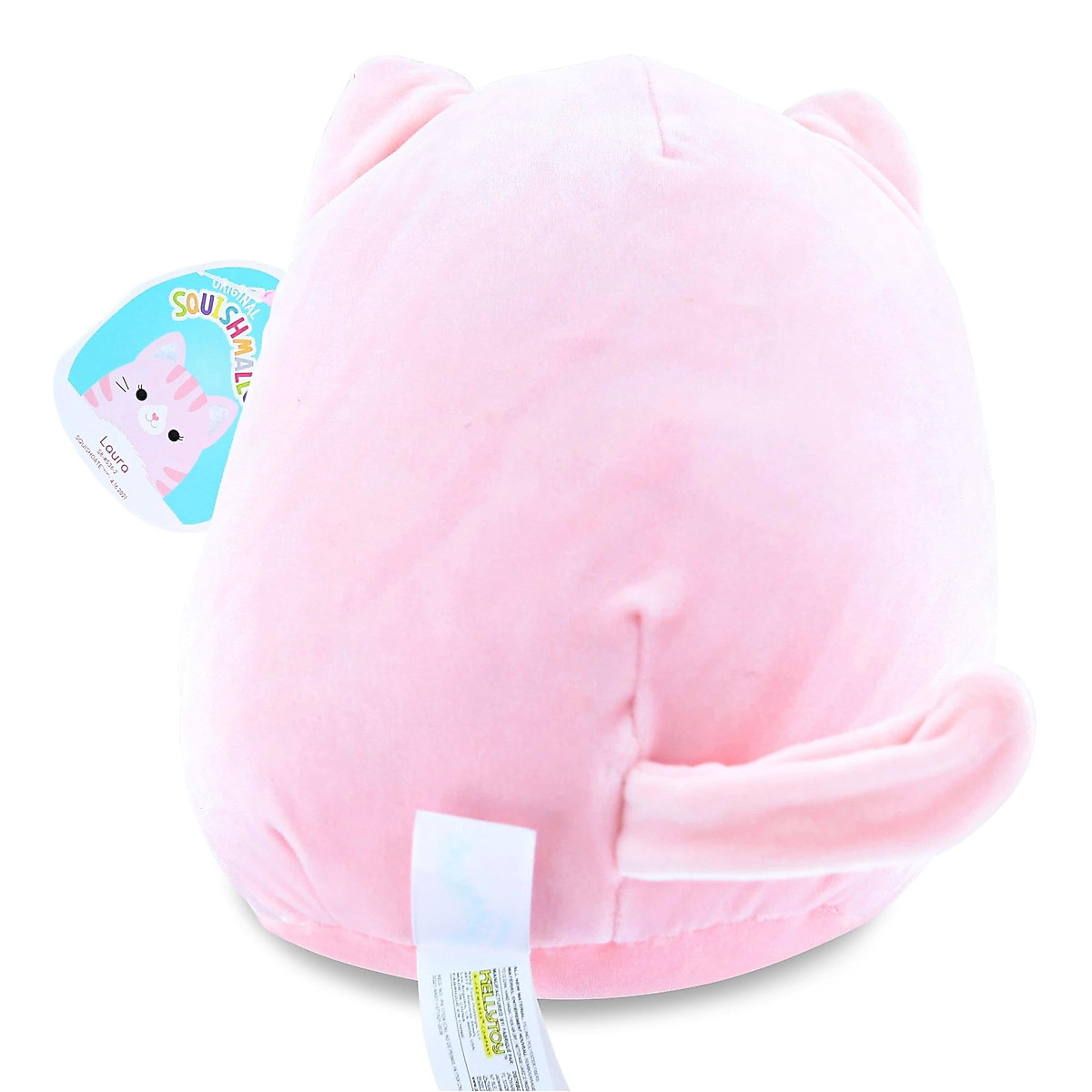 Squishmallows Official Kellytoy Plush 8 Inch Squishy Soft Plush Toy Animals (Laura Cat)