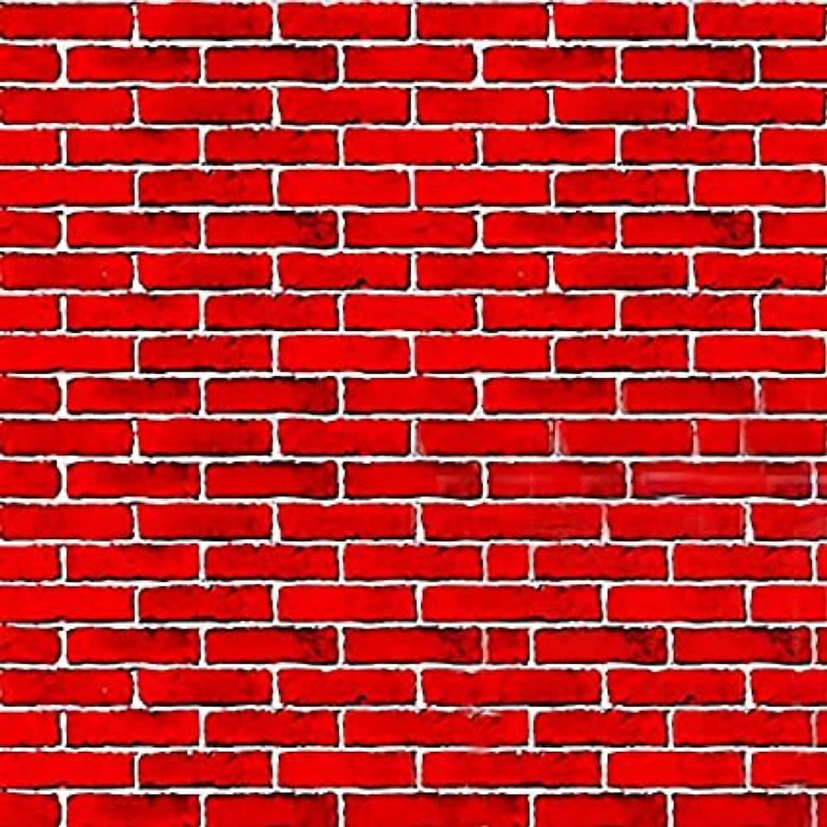 Brick Wallpaper for Bedroom by Craftopia | 4' x 20' | Brick Wall Backdrop for Decoration, Kids Birthday and More | Brick Backdrop & Fireplace Backdrop Decoration