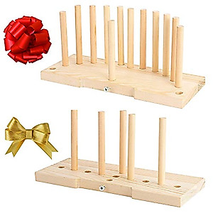 Newooh Bow Maker Wooden Wreath Bow Maker Tool， Durable Portable Bow Tie Machine for Kitchen and Home Making