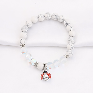 BNQL Ladybug Bracelets Gifts for Women Girls Ladybug Charm Bracelet Ladybug Jewelry Inspiration Ladybug Gifts Ladybug Lover Gifts (ladybug bracelet)