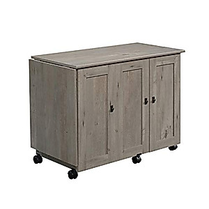 Sauder Miscellaneous Storage Sewing/Craft Cart, Mystic Oak finish