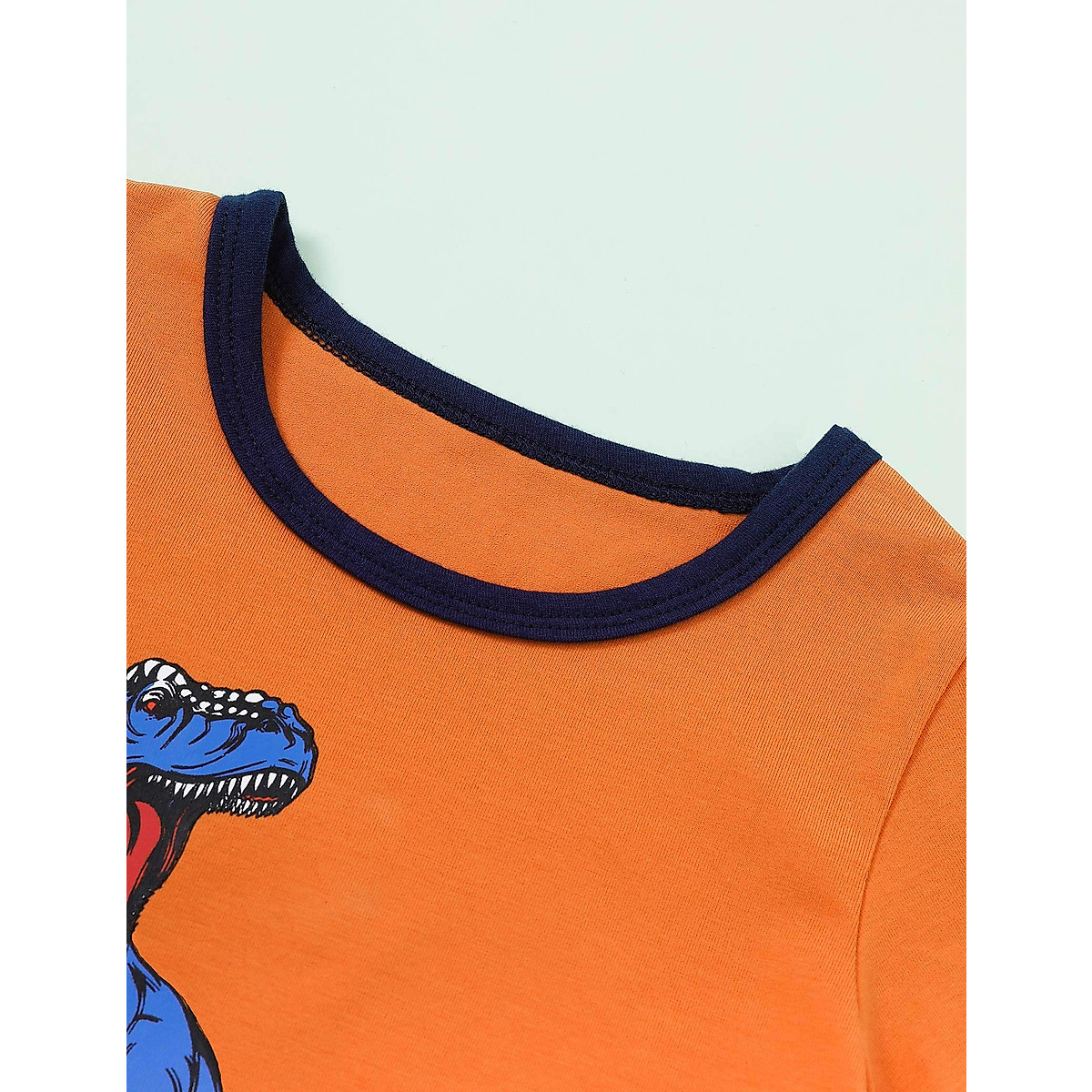 MIGU Toddler Boys Clothes 4-5T Short Sleeve Shirts Tops Shorts Pants Set 2pcs Spring Summer Clothes Dinosaur Outfits