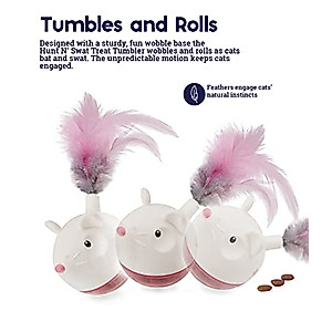 Catstages Hunt 'N Swat Treat Tumbler Treat Dispensing Cat Toy