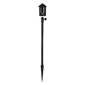 Holicfun Ground Stake Mount Stand with Weather-Resistant Silicone Cover Skin for Stick Up Cam Battery (3rd Generation)