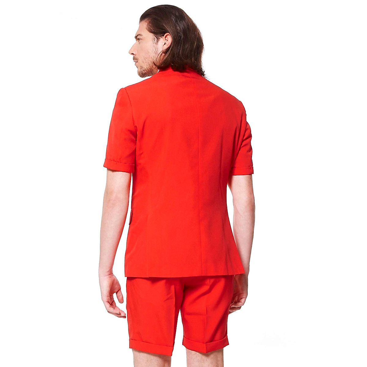 OppoSuits Men's Summer Red Devil, 42