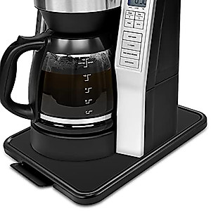 Kitchen Caddy Coffee Maker Sliding Tray,Sliding Tray for KitchenAid Stand Mixer Coffee Pot Slider Under Cabinet Appliance Toaster Blender Air Fryer Countertop Storage Moving Slider (11.7"Wx13.8"D)