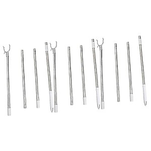 Cabilock 3pcs Clothing Shelf Cm Rod Utility Steel Outdoor Reacher Curtain Reach Retractable Hanger Pole Clo Stainless Adjustable Clothes Telescopic Wardrobe Poles Reaching with Long