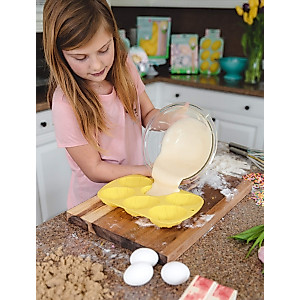 Handstand Kitchen Spring Fling Silicone Easter Egg Shaped Silicone Cupcake Mold