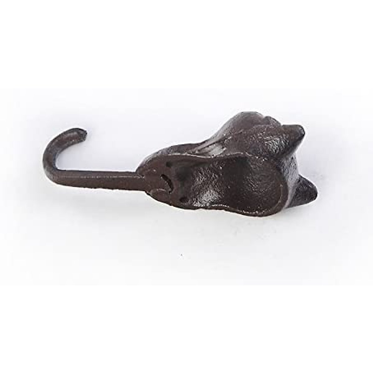 Kassbest Retro Creative Wall Hooks Cat Head Shape Cast Iron Coat Hooks Coat Hooks Hat Hooks Coat Hooks Wall Mounted Door Hooks Decor Hooks 2 Pack