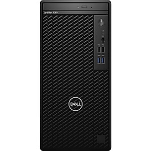 Dell OptiPlex 3080 Full Size Tower Business Desktop, Intel Hexa-Core i5-10505 (Beat Core i7-8700B), 16GB DDR4 RAM, 512GB PCIe SSD + 1TB HDD, AC WiFi, Bluetooth 5.0, Keyboard and Mouse, Windows 11 Pro