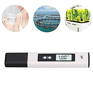 PH Meter, Automatic Calibration Sensitive Alloy Probe Fast Speed PH Detector for Aquaculture