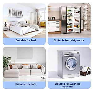 Tyware Furniture Movers, Furniture Dolly, Furniture Movers with 5 Wheels, Carbon Steel Panel Heavy Duty Dolly, Furniture Lifter with 5 360° Rotatable Rubber Universal Wheels, Maximum Load 3747LBS