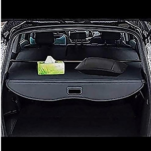 kaungka Cargo Cover for 13-18 Ford Escape 2019 Cargo Cover Trunk Shielding Shade Black (Updated version:There is no gap between The back seats and The trunk cover)