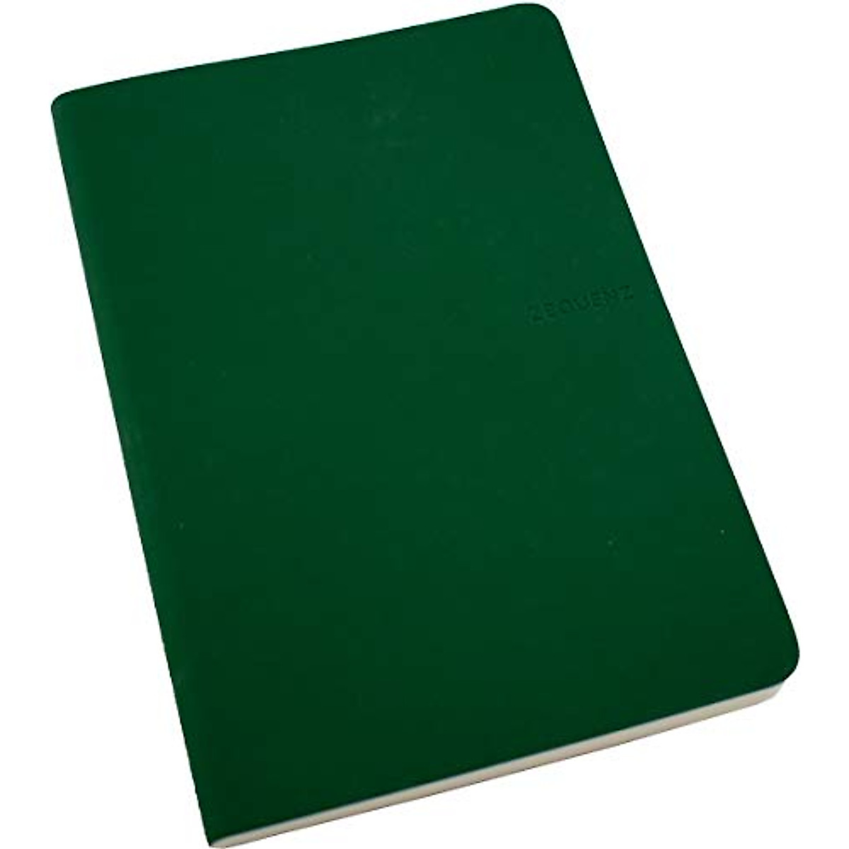 Zequenz Classic 360 The Color Series, Size: Large, Color: Emerald, Paper: Dot, Soft cover Notebook, Soft Bound Journal, 5.83"W x 8.19" H x .47", 100 sheets/200 pages, Dot Matrix Pattern Premium Paper