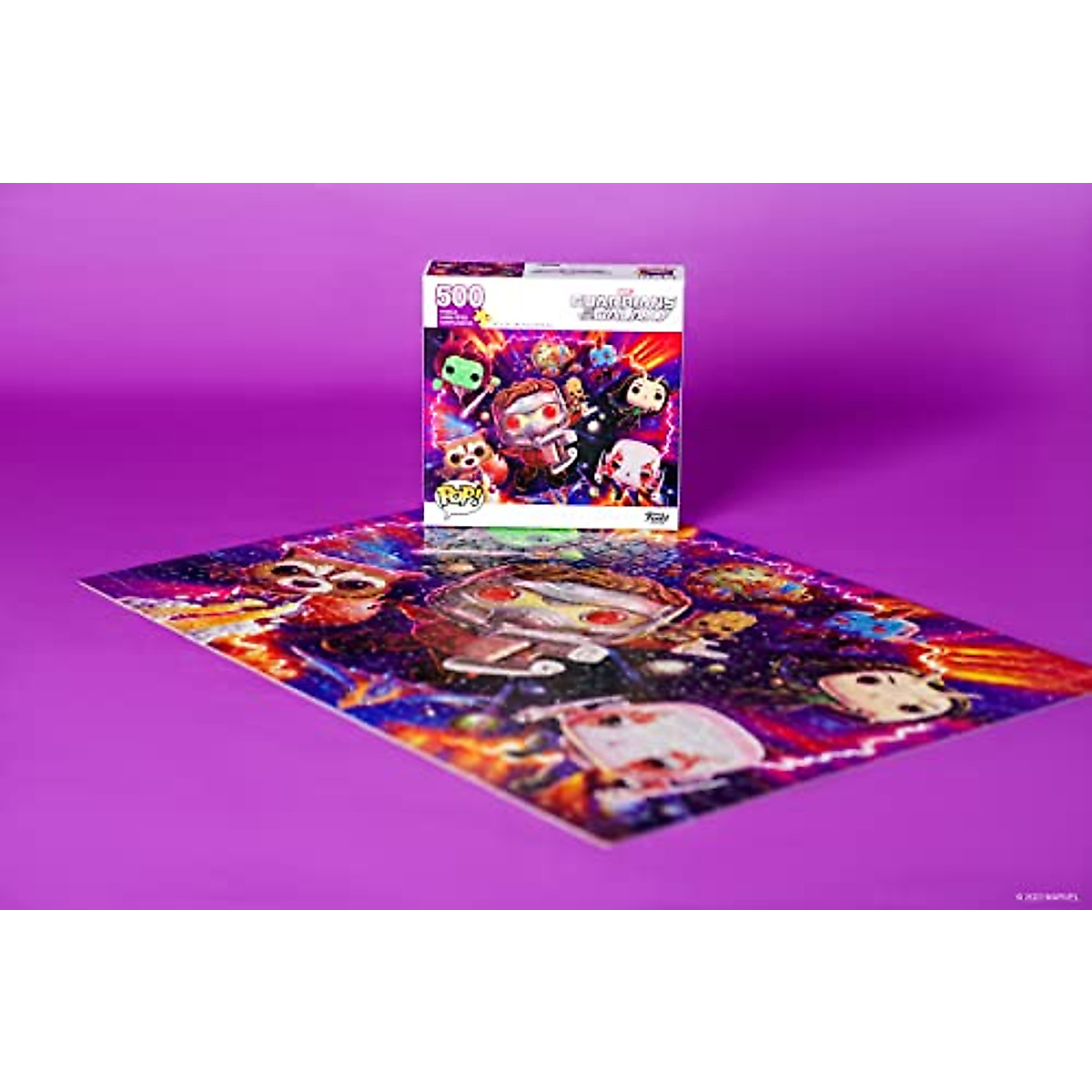 Funko Pop! Marvel Puzzle: Guardians of The Galaxy