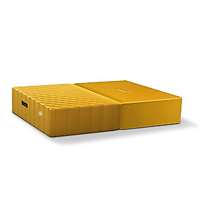 WD 2TB Yellow My Passport Portable External Hard Drive - USB 3.0 - WDBS4B0020BYL-WESN