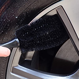 Detailing Brush Wheel Cleaner Brush Detail Brushes Detailing Brushes Car Cleaning Brush Wheel Tire Cleaner Rim Detail Car Wheel Cleaning Brush Tile Cleaning Brush Cleaner Brush