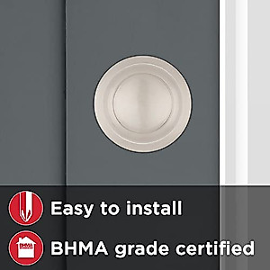 Kwikset 92001-572 Cove Passage Hall/Closet Knob In Satin Nickel