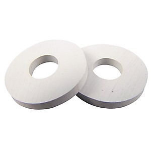 Danco 89057 Toilet Seat Hinge Washers, White, 1 Count (Pack of 1)
