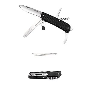 RUIKE Multifunctional Knive, Black, G10 (M31-B)