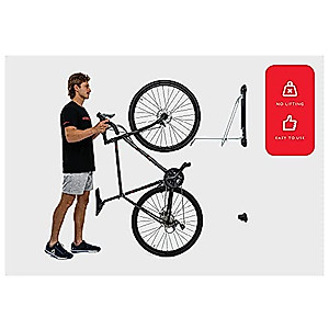 Steadyrack Bike Racks - Classic Rack - Wall Mounted Bike Rack Storage Solution for your Home, Garage, or Bike Park