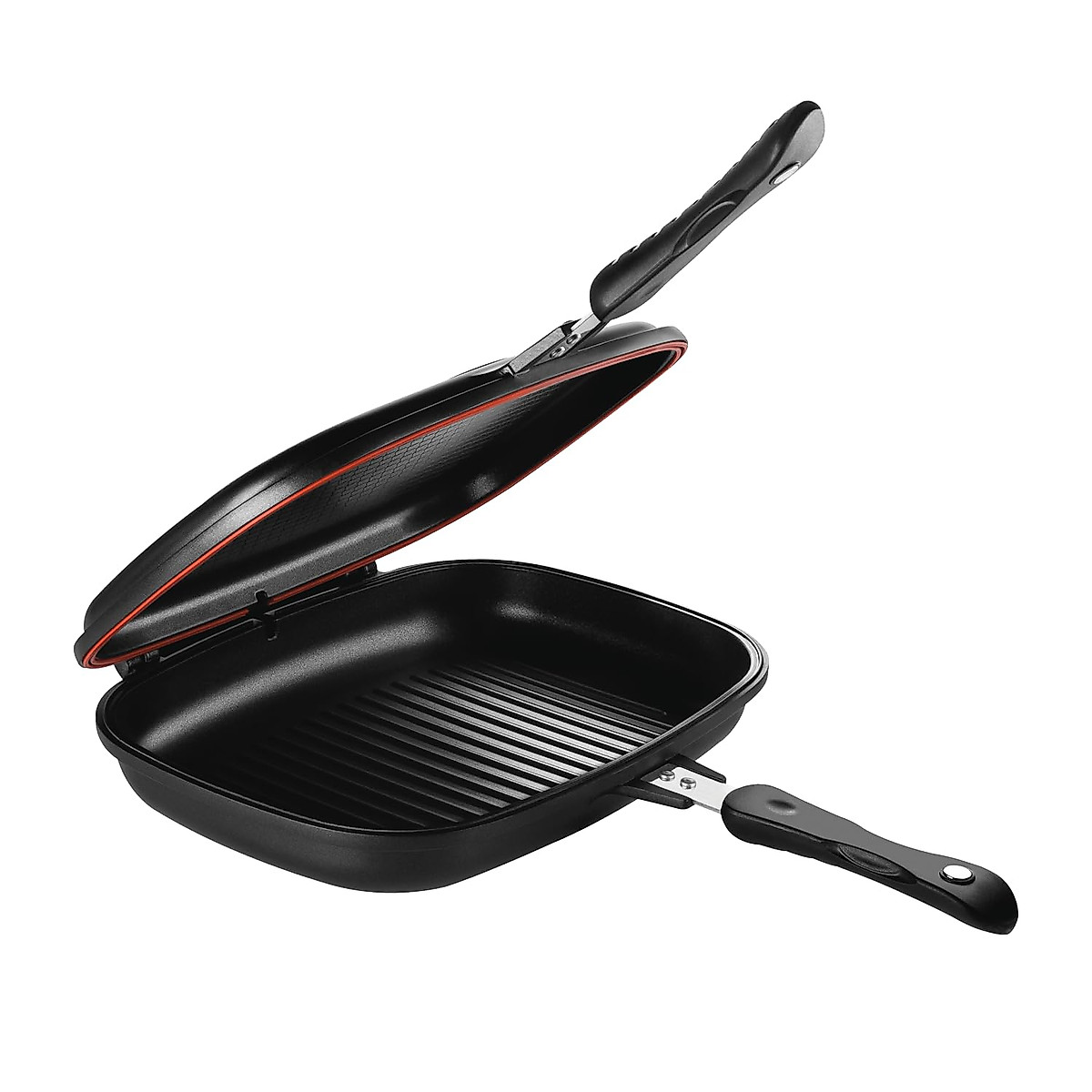 Mundial Hercules collection, Double Sided Cast Aluminum Skillet - Non-Stick Omelette Pan, Perfect for Frittata, Professional Grade, 2 Quarts
