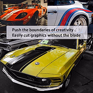 MOCK ST No-Knife Tape Design Line Finish Line Vinyl Wrap Cutting Tape 50m / 164 ft Roll