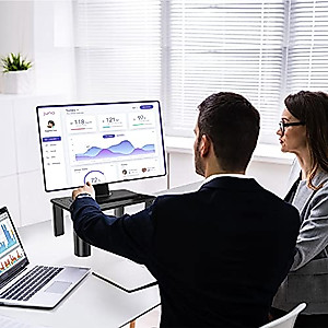 Pholiten Monitor Stand Riser,Laptop Stand Riser for Desk, Adjustable Laptop Stand Riser Holder,Computer Raiser,Desk Computer Stand,Laptop shelf,Monitor Risers