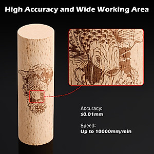 Genmitsu MD18 Rotary Roller, 3-in-1 Accessories Kit for Genmitsu L8, Genmitsu Z6 Engraving Machines, Multi Jaw Chucks for Glass, Cylindrical Objects, Baseball Bat, Ring, Bottles Cups, Space Gray